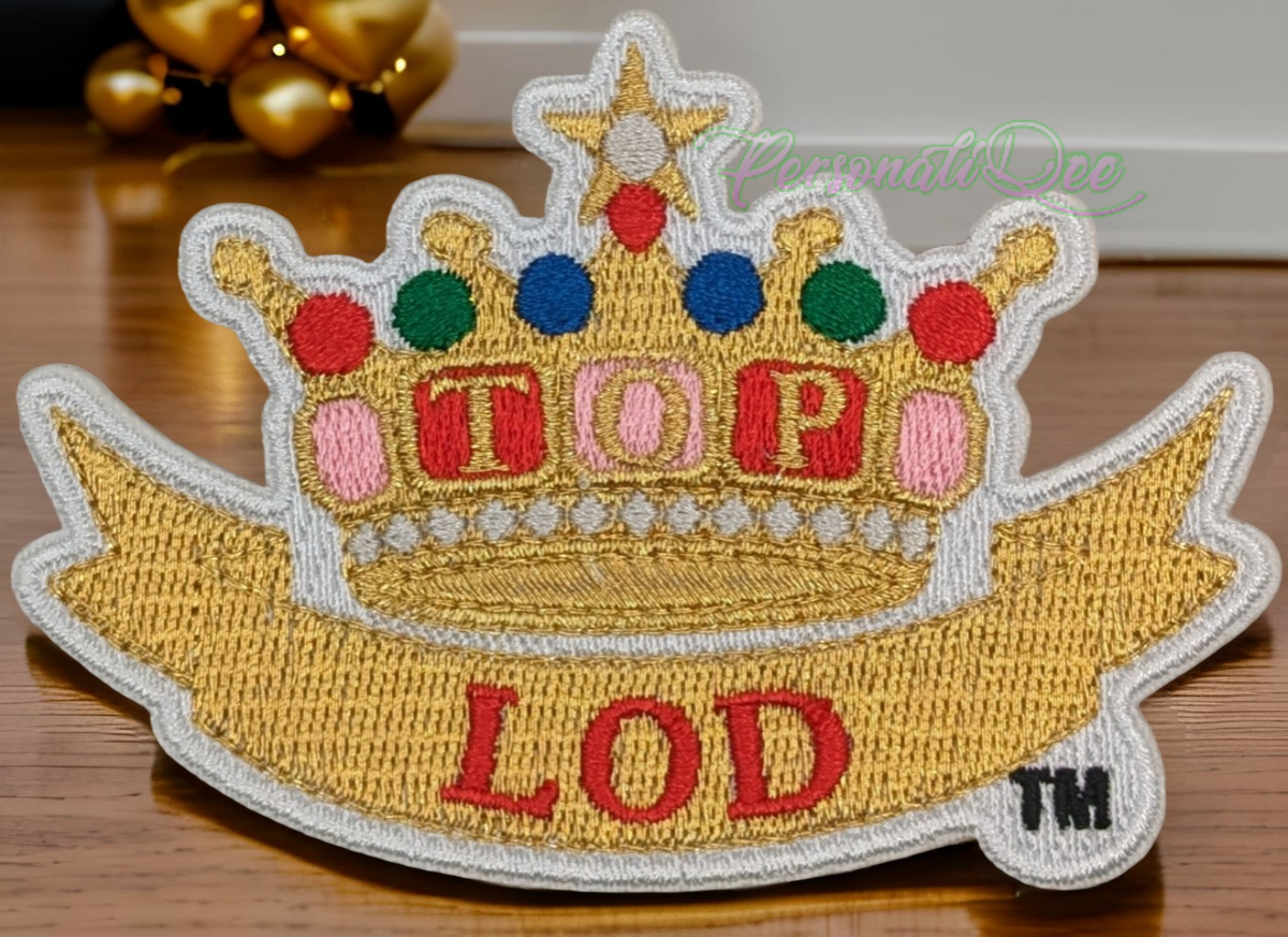 TLOD 3" embroidered patch – PersonaliDee, LLC