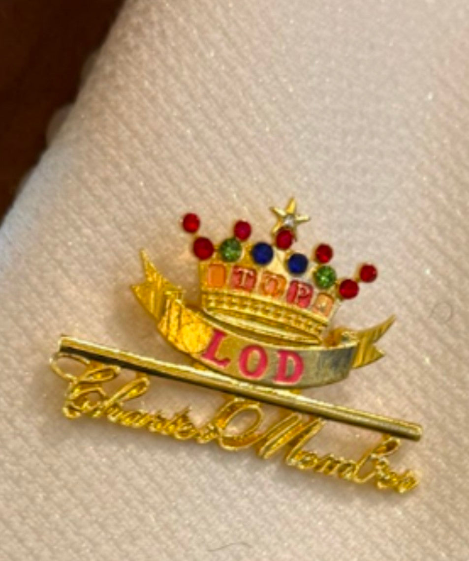 TLOD Charter Member pin – PersonaliDee, LLC
