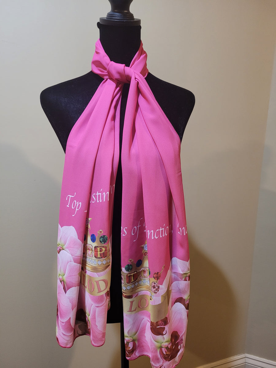 Pink Orchid TLOD scarf-restocked! – PersonaliDee, LLC